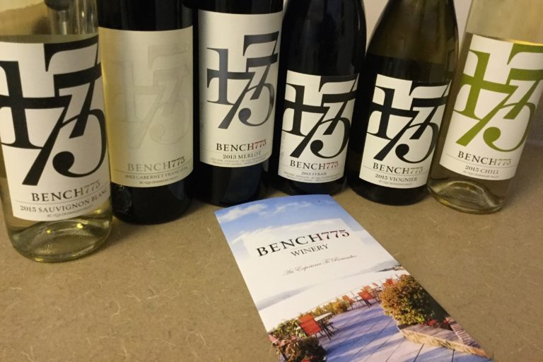 Bench 1775 Winery - My VanCity