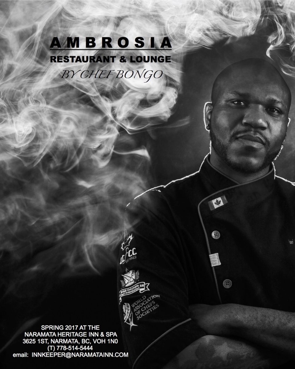 AMBROSIA Restaurant & Lounge – Spring 2017 with Chef Victor Bongo - My ...