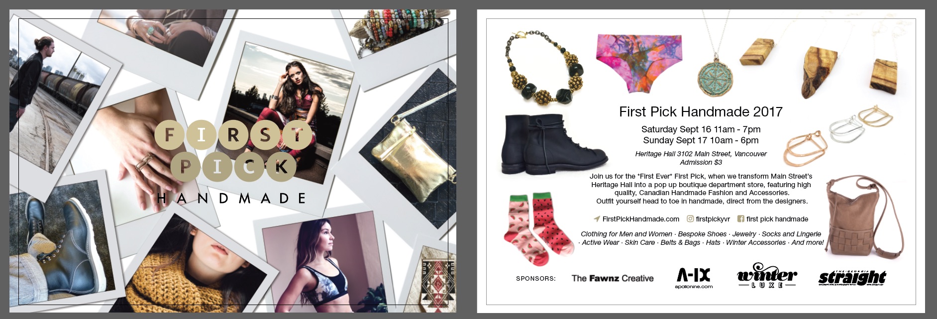 First Pick Handmade transforms Heritage Hall into a two-day pop up ...