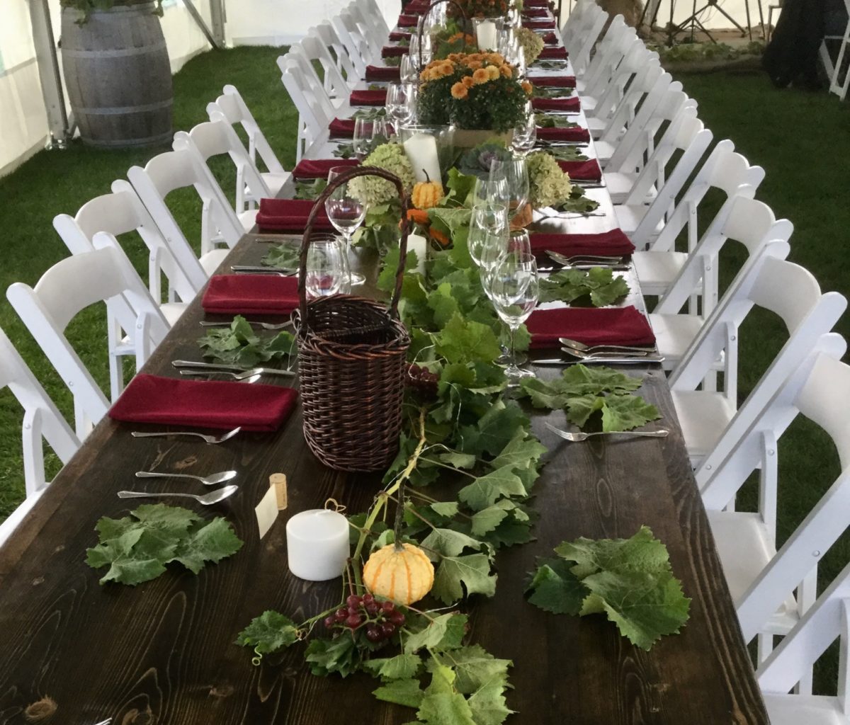 Long Table Harvest Dinner at Singletree Winery - My VanCity