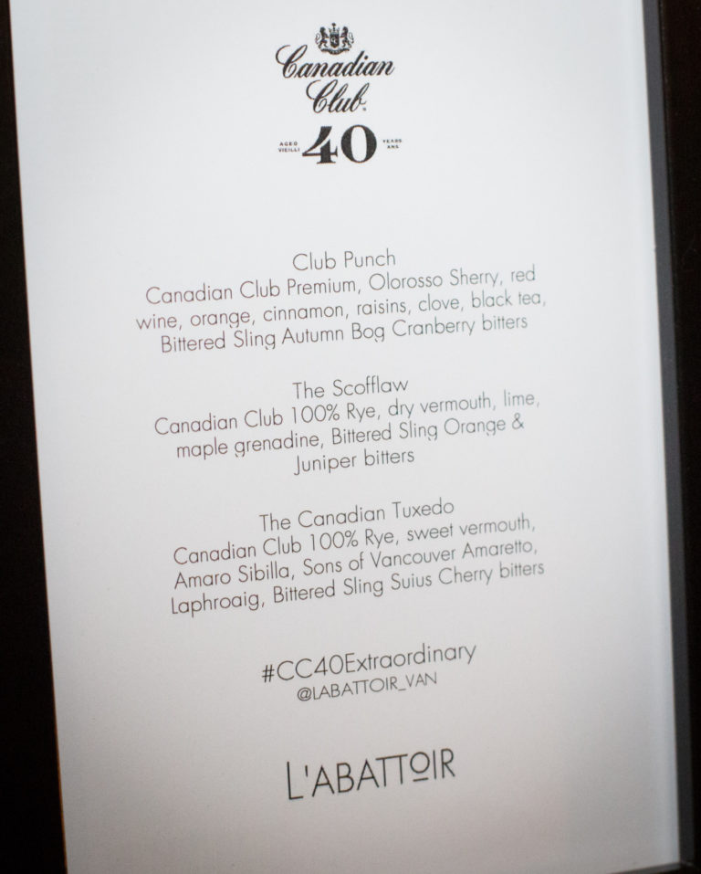 Canadian Club 40 Year – Our #FavouriteThings Holiday Gift Suggestion ...