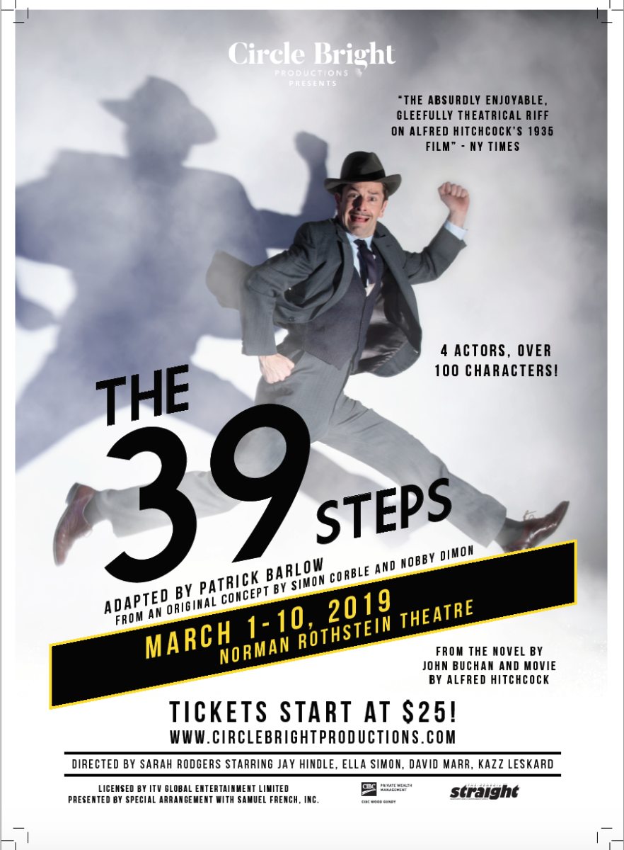 Coming soon! The Tony-Award Winning Play: The 39 Steps - My VanCity