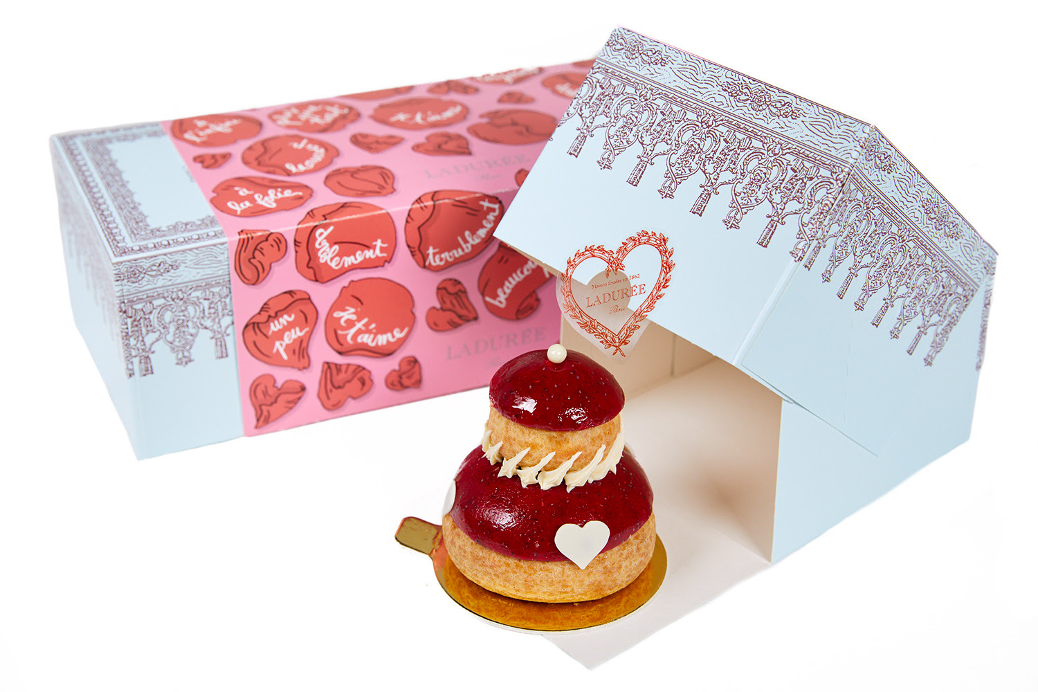 Ladurée celebrates the day of love with red rose theme in limited ...