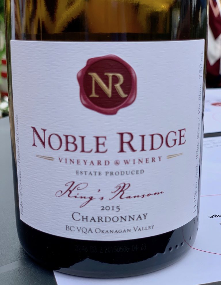 An Afternoon Wine Tasting at Noble Ridge Vineyard & Winery - My VanCity