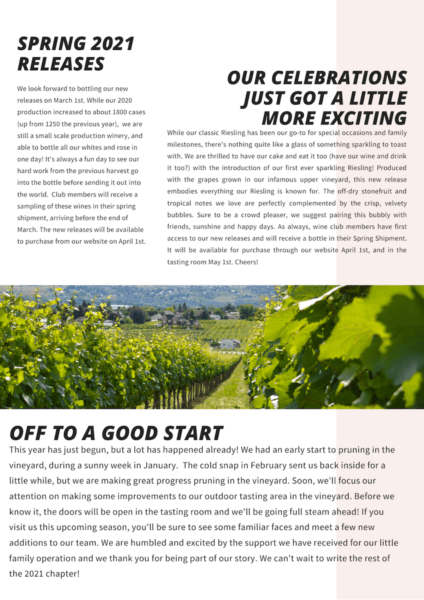 All the News from Four Shadows Vineyard & Winery - My VanCity