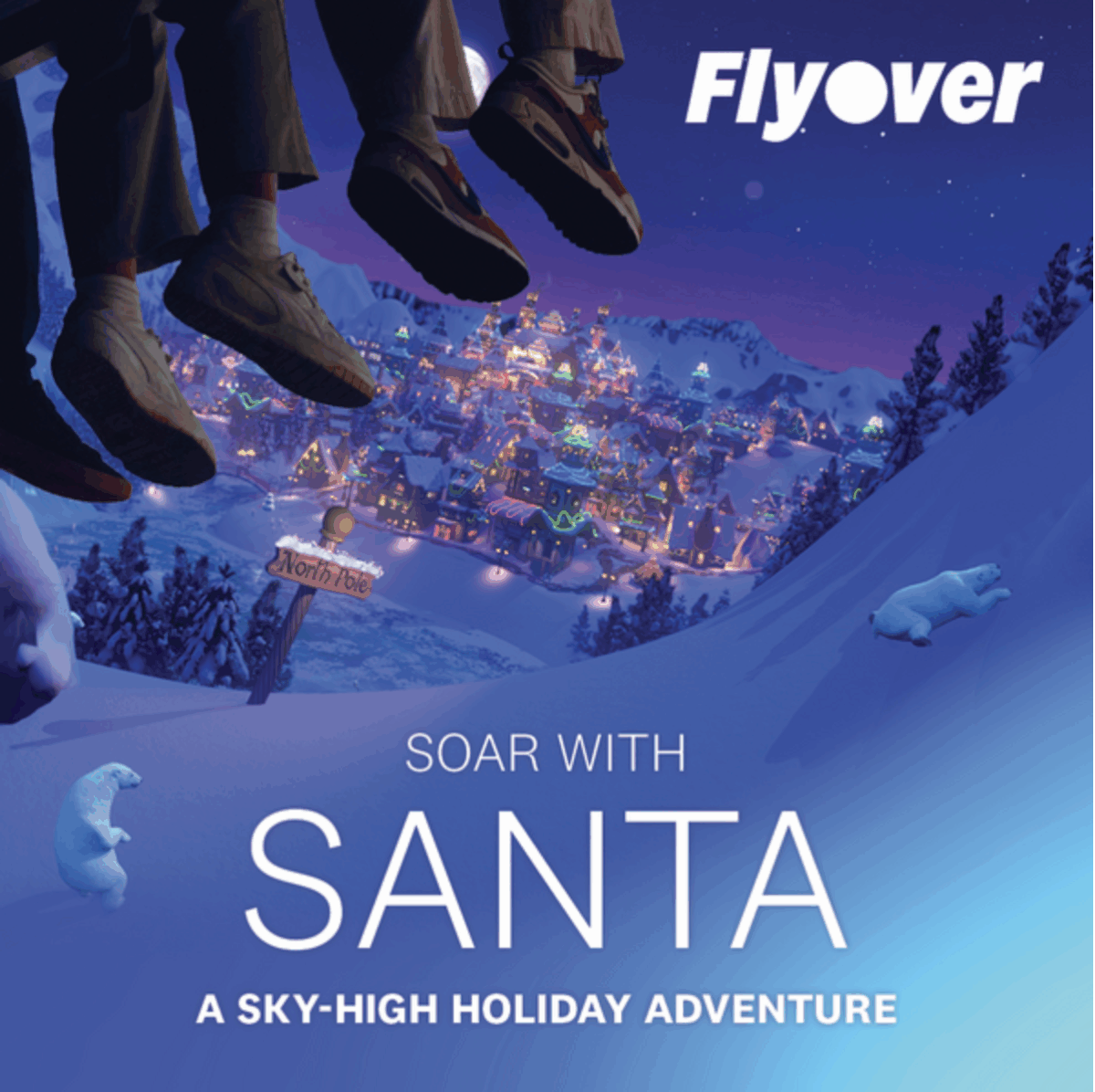 Flyover’s magical ride Soar with Santa - My VanCity